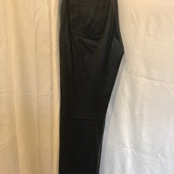 Max | Pants & Jumpsuits | Black Leather Pants By Max | Poshmark